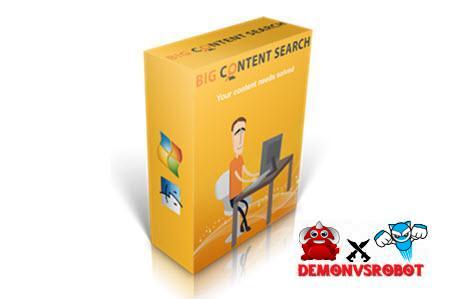 Big Content Search LTD (2026) Reviews and bonus - Demon VS Robot