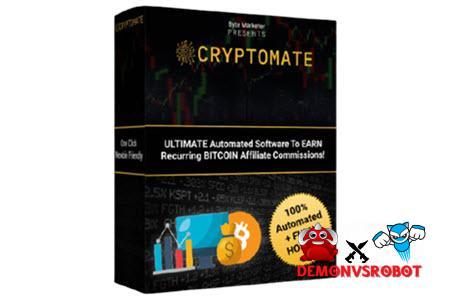 Cryptomate + OTOs (2025) Reviews and bonus - Demon VS Robot