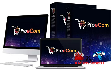 Pro eCom + OTOs (2025) Reviews and Demo at - Demon VS Robot best eCom Store Builder